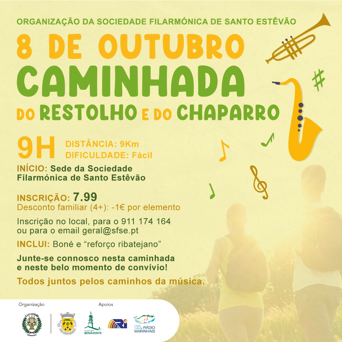 Caminhada do Restolho e do Chaparro - Câmara Municipal de Benavente